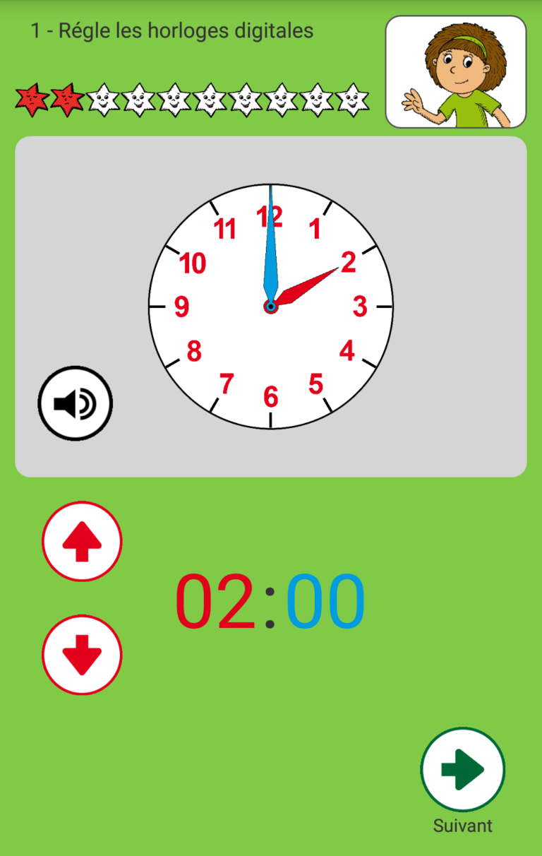 4 applications Android pour apprendre à lire l'heure - Le Geek du Cerisier