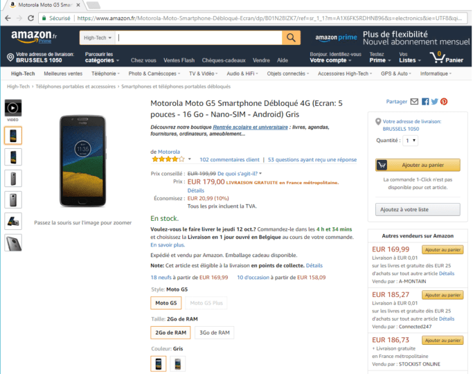 Surveillez les prix de produits Amazon et soyez alertés lorsqu'ils ...