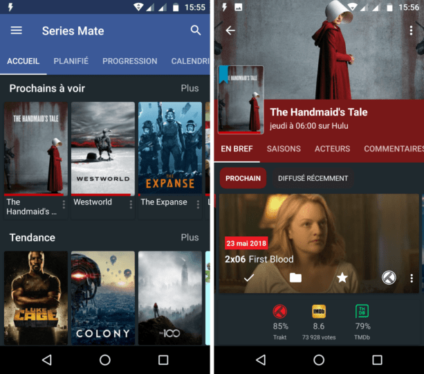 Les meilleures applications Android pour les films, les séries et la TV
